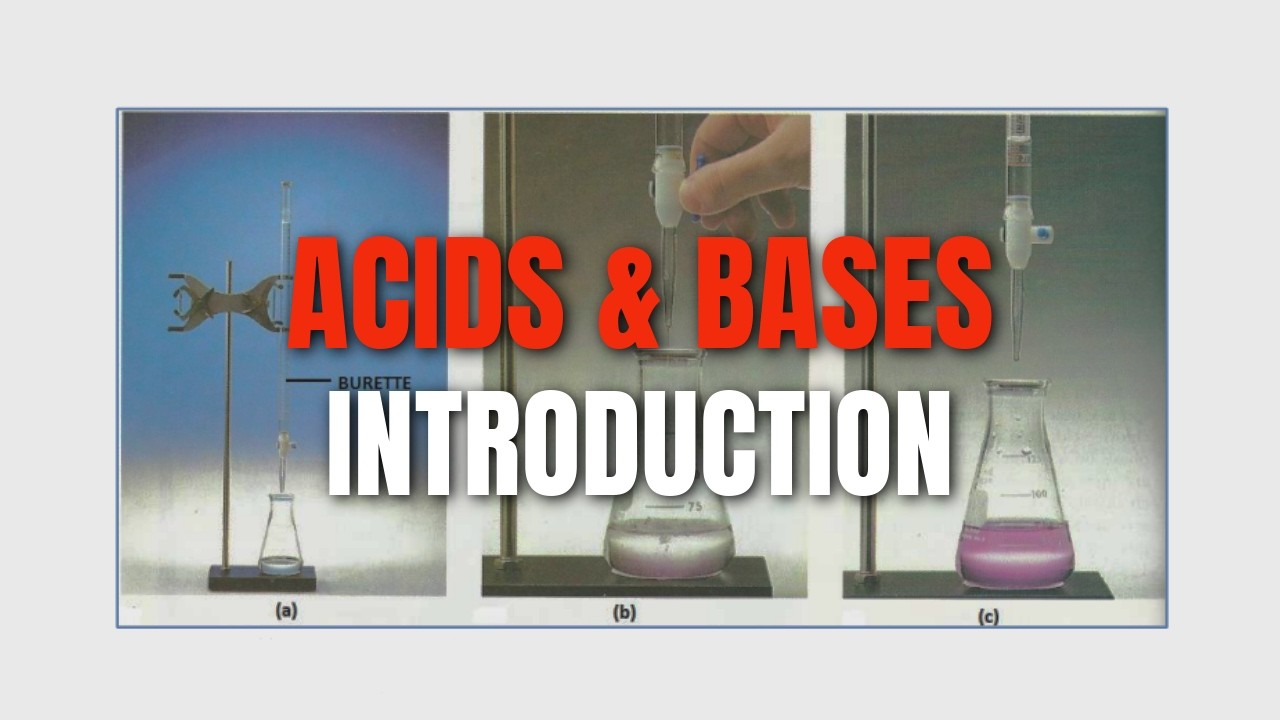 Acids & Bases Introduction Grade 12 Chemistry - YouTube