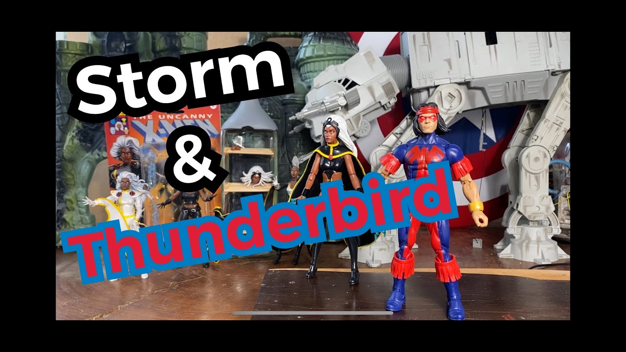 Marvel Legends tormenta y Thunderbird 2-Pack Target Exclusive X-Men ...