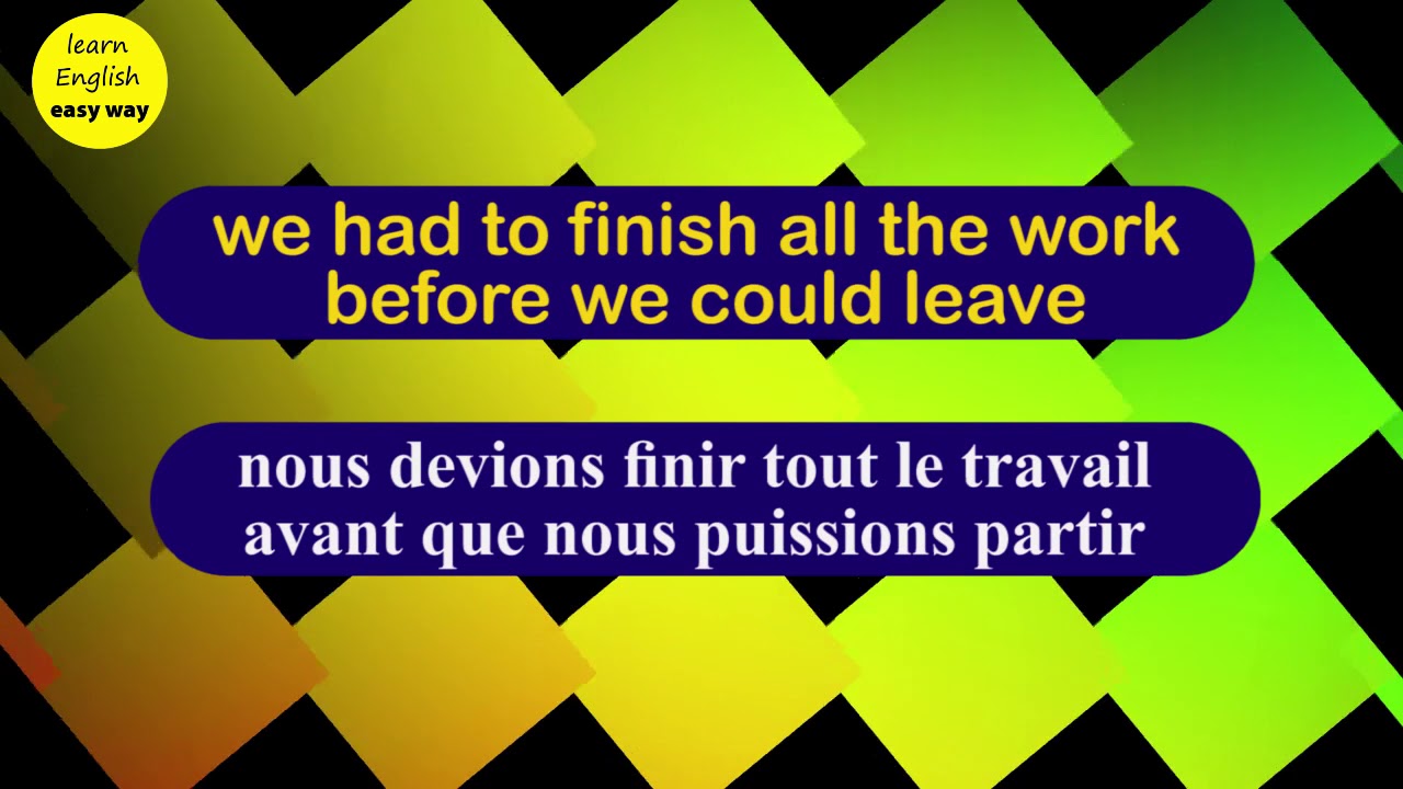 cours d'anglais gratuit pour débutant facile - leçon 15 - YouTube