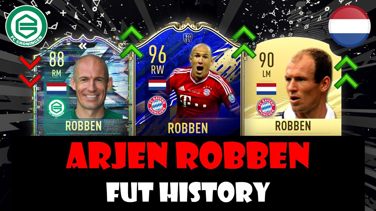 ARJEN ROBBEN | FIFA ULTIMATE TEAM HISTORY🔥😱 | FIFA 10 – FIFA 21 - YouTube