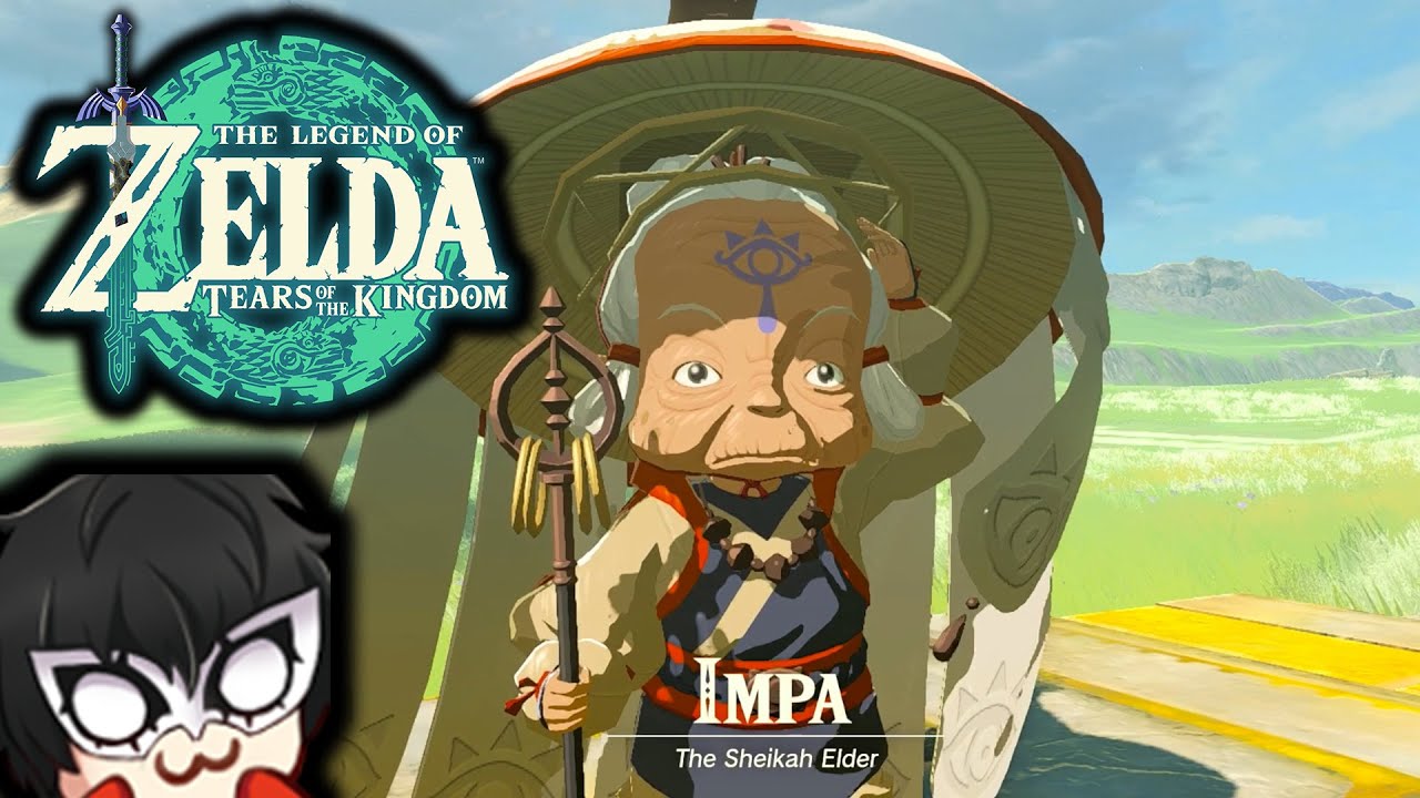 Link and Impa | SMK Plays Tears of the Kingdom Part 4 - YouTube