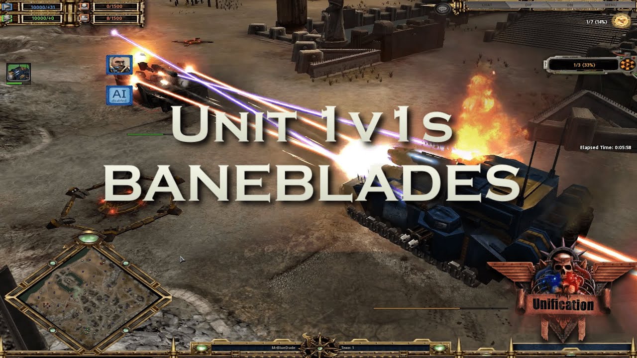 Dawn of War Unification Mod [v.6.9.25] - Baneblade vs Variants and ...
