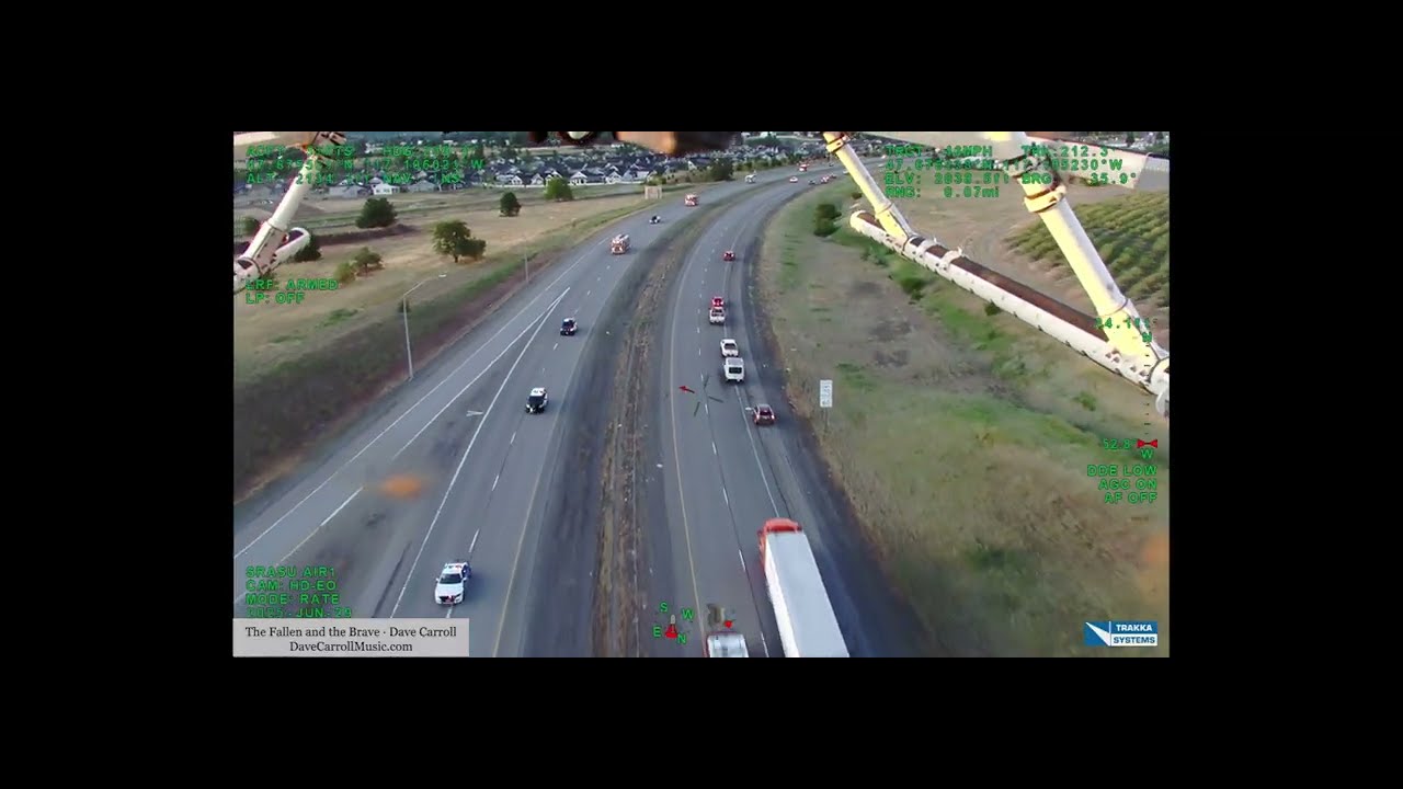 The procession on June 29, 2025, for fallen Kootenai County & Coeur d ...