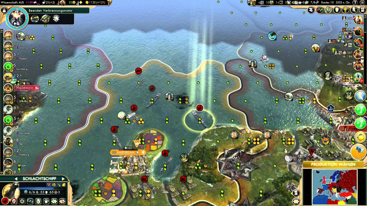 Ein Dolchstoß in den Rücken! Adolf Hitler spielt Civilization V Teil 6 ...