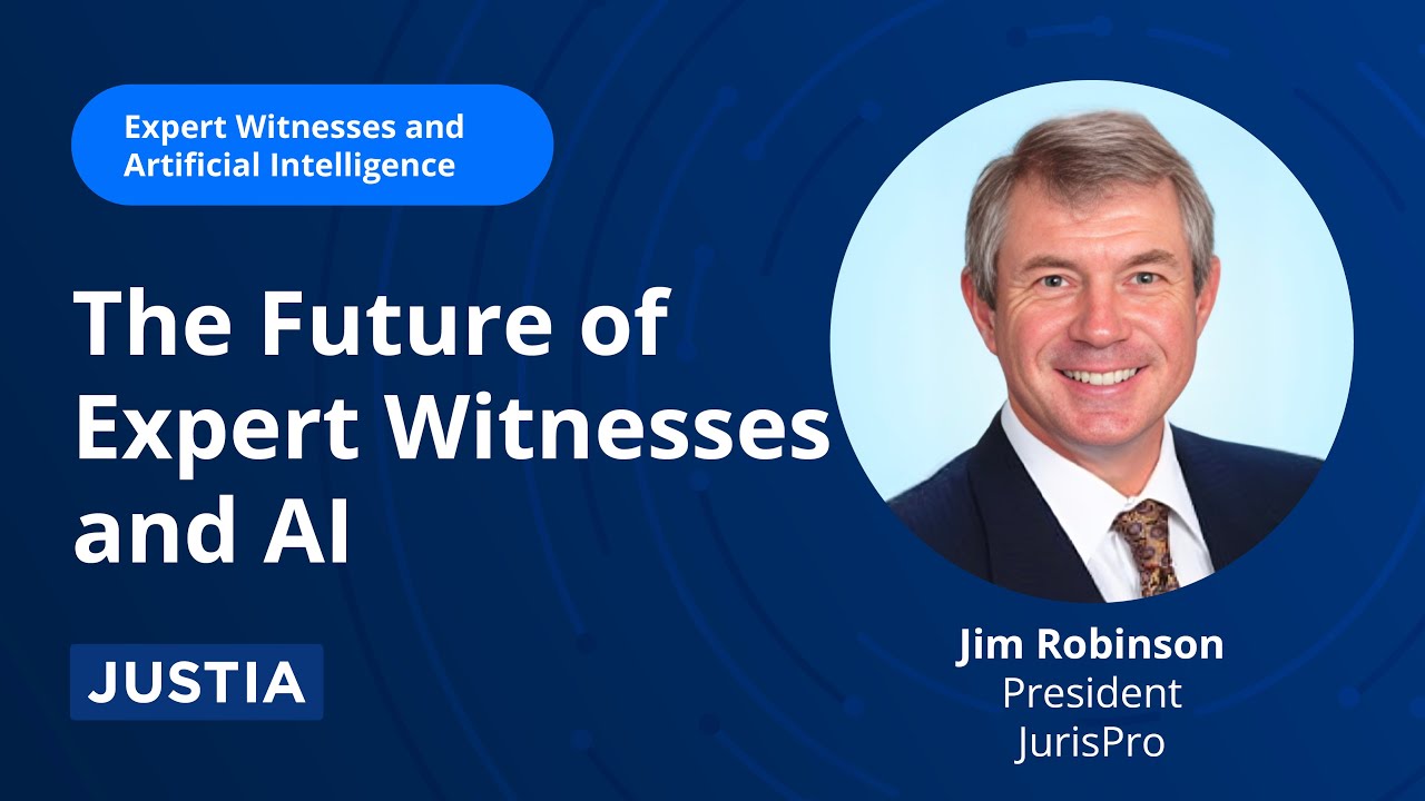 The Future of Expert Witnesses and AI | Expert Witnesses and Artificial ...