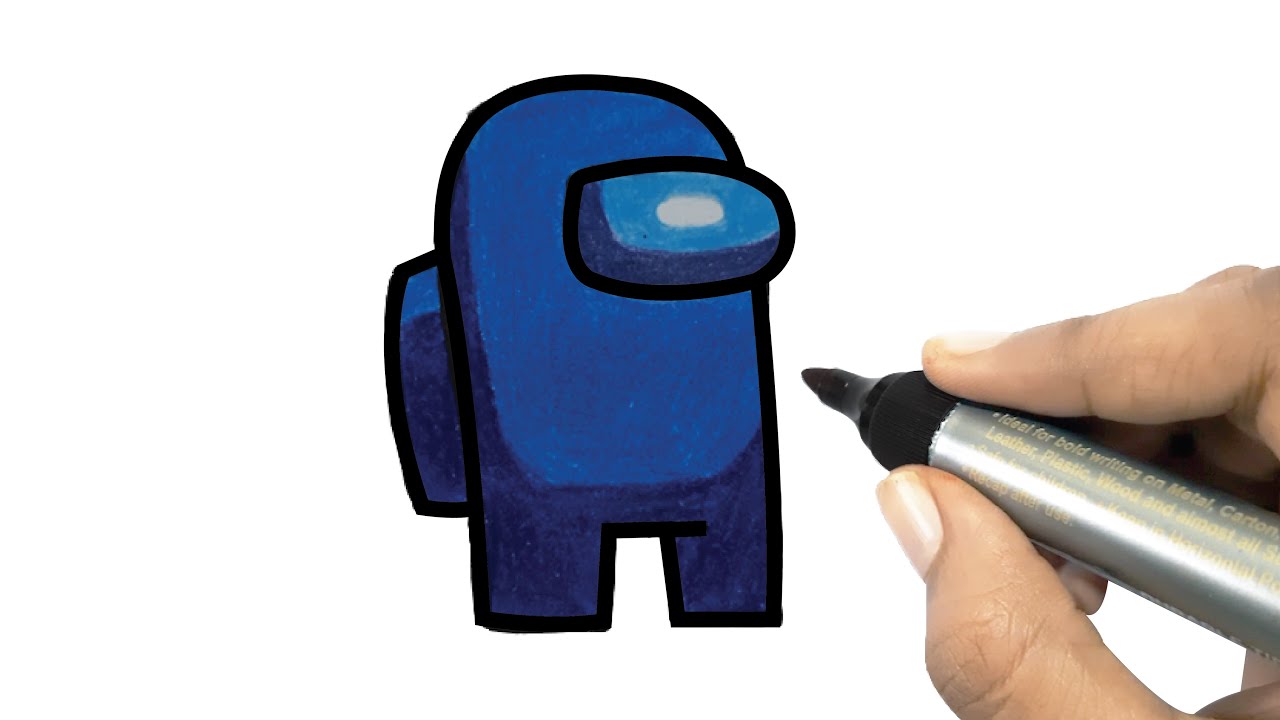 How to Draw AMONG US Imposter - YouTube
