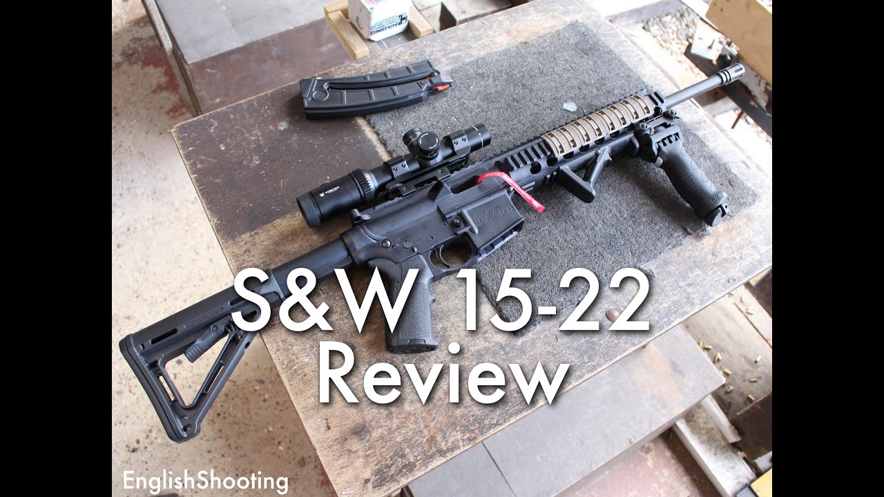 Smith & Wesson M&P 15-22 .22LR AR-15 Review and Disassembly - YouTube