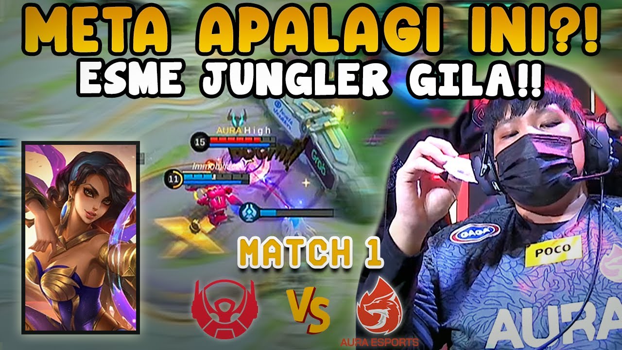 W/ Antimage | Apalagi ESMERALDA Jungler?! AURA Sih Terlalu Kuat Season Ini!! - AURA vs BTR Match ...