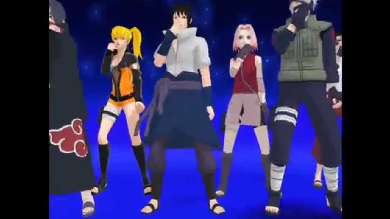 MMD Sasuke Dance - YouTube