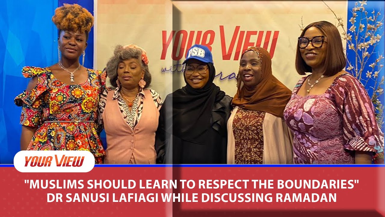 "Muslims Should Learn To Respect The Boundaries" Dr Sanusi Lafiagi ...