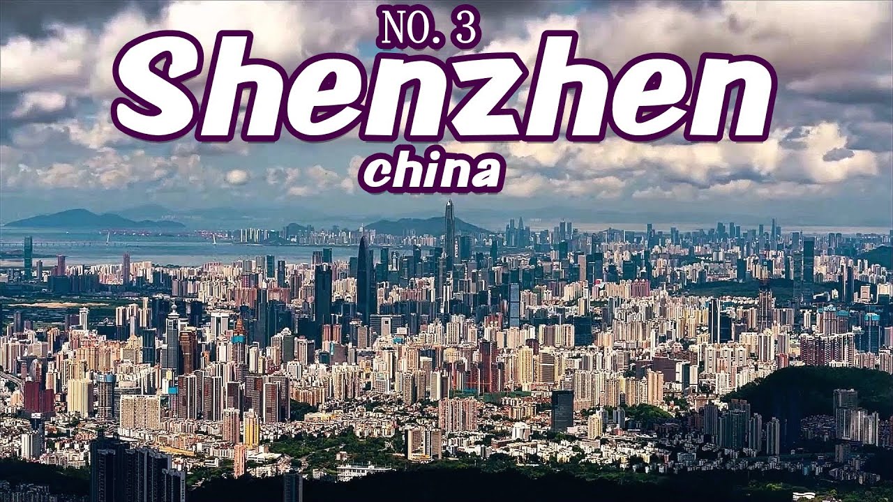 深圳/Shenzheng | Aerial video of China's third richest city by nominal ...