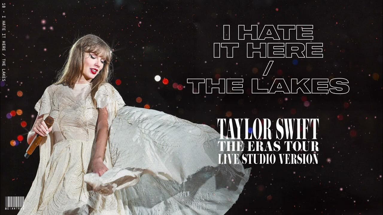 Taylor Swift - I Hate It Here / the lakes (Live Studio Version) - YouTube