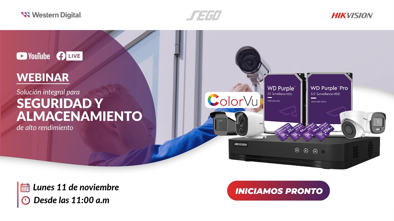 WEBINAR 📢 HIKVISION & WESTERN DIGITAL: Solución integral para Seguridad ...