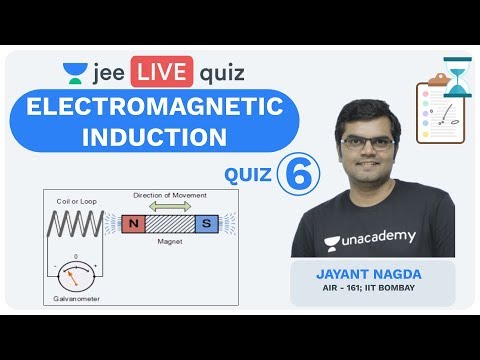 Electromagnetic Induction - Quiz 6 | Unacademy JEE | LIVE QUIZ | IIT ...