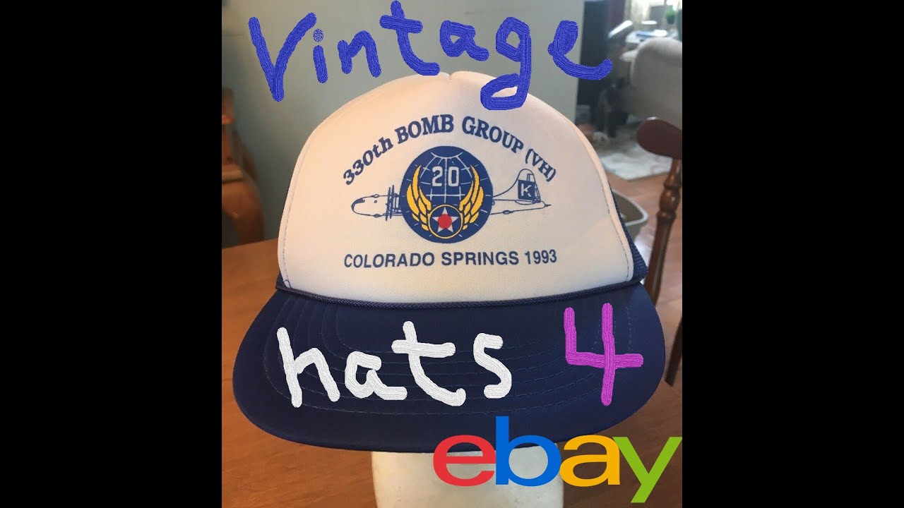 Goodwill Hats and Caps for ebay - YouTube
