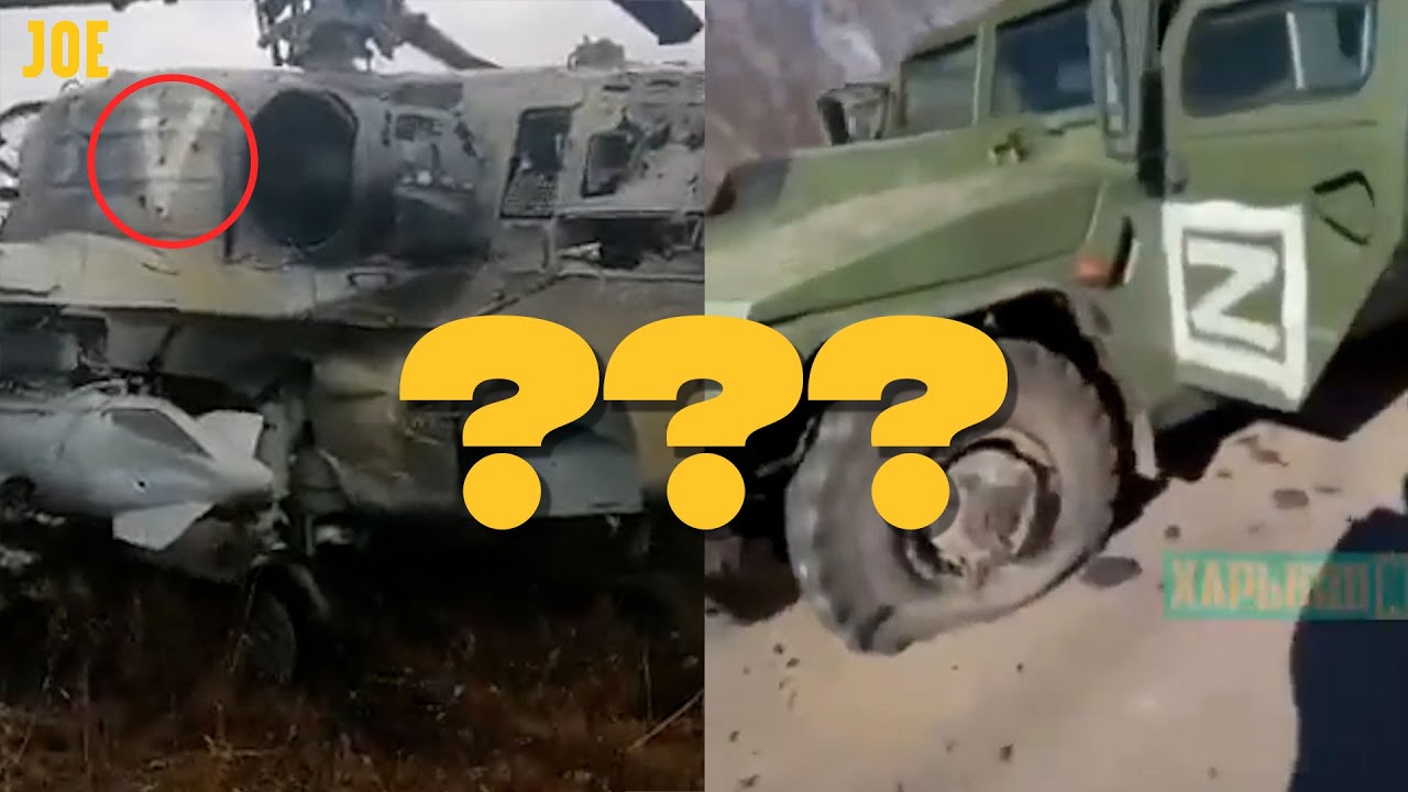 What do the mysterious 'Z' and 'V' markings on Russian war tech mean ...