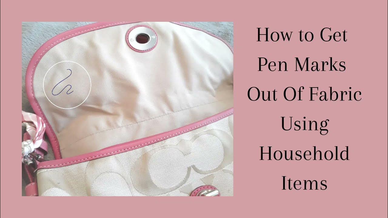How To Get Pen Marks Out Of Fabric Using Household Items YouTube how-to-get-pen-marks-out-of-fabric-using-household-items-youtube
