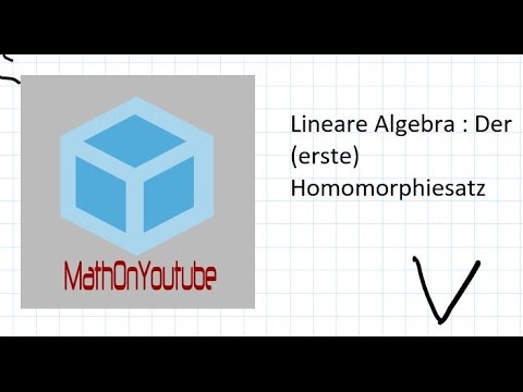 Der Homomorphiesatz für lineare Abbildungen | THESUBNASH - Jeden Tag ...