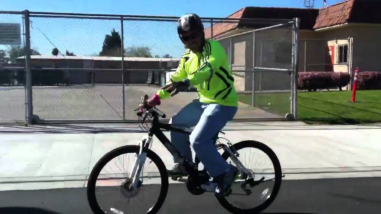 Flying Bike Rider - YouTube