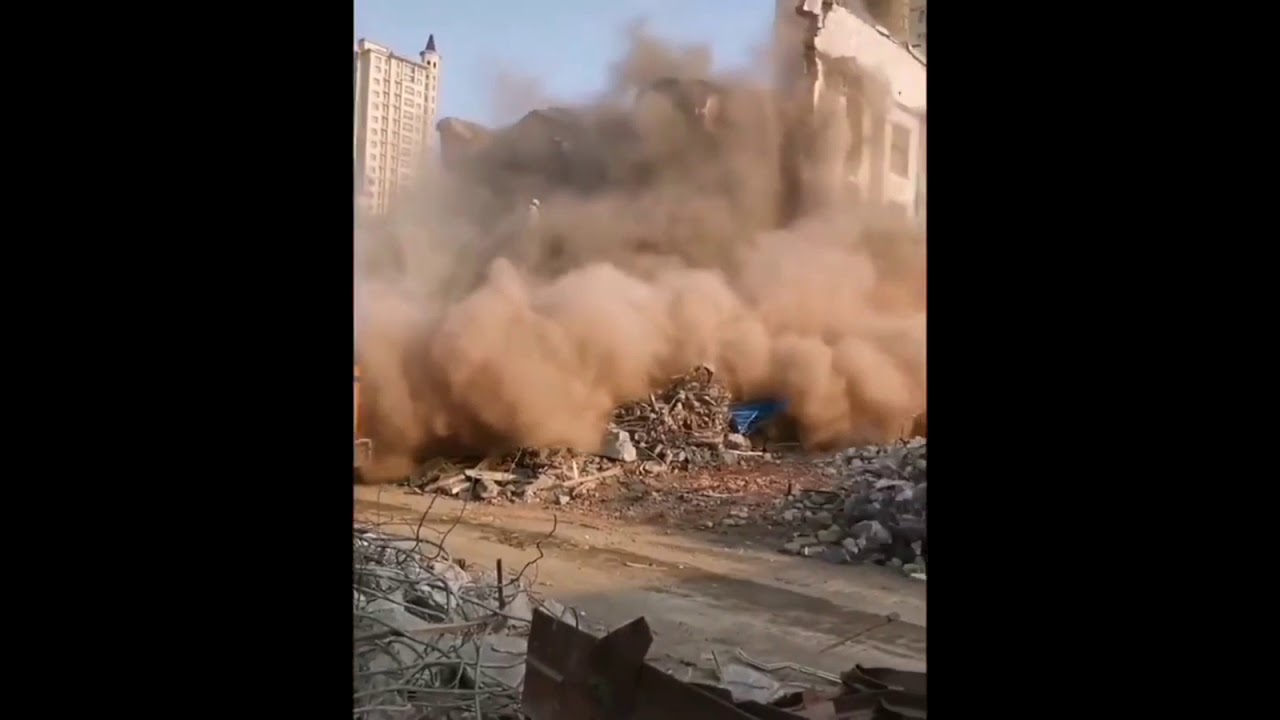 Coolest Building Demolition Compilation - YouTube