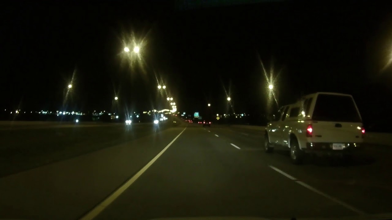 Driving around Sioux Falls, South Dakota at night - YouTube