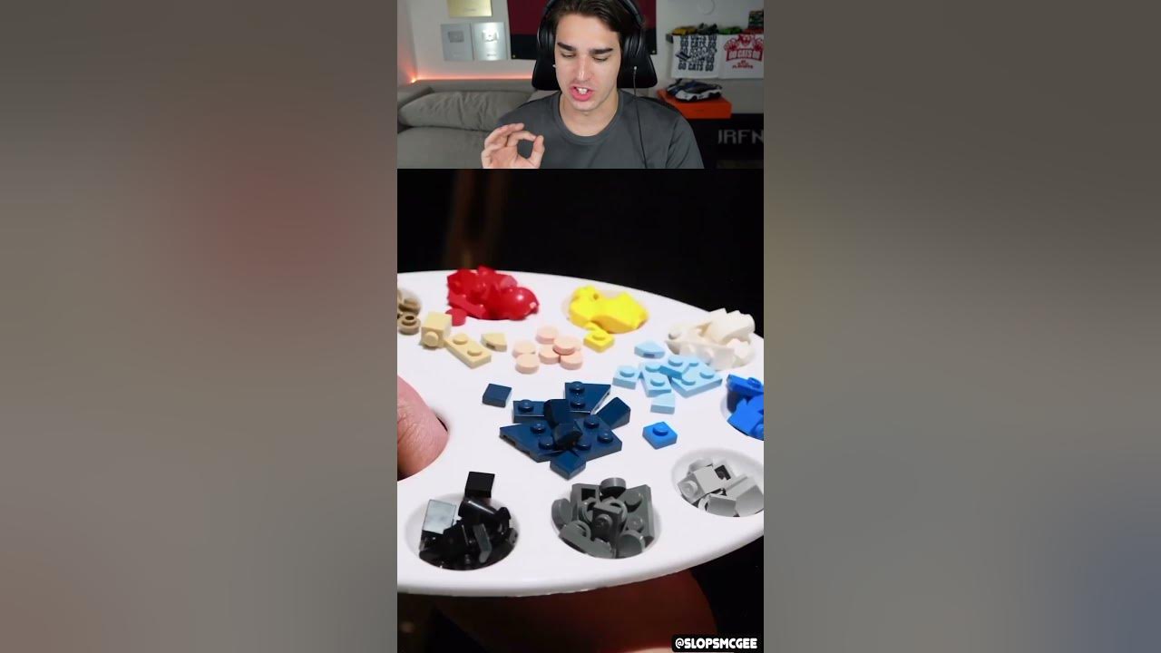 Satisfying Stop Motion Lego Painting - YouTube