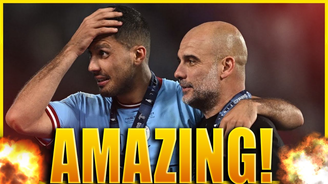 BREAKING NEWS! RODRI'S RETURN DATE! PEP RESPONDS! - YouTube