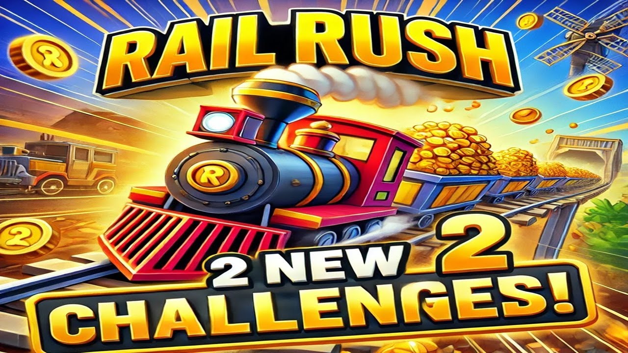 🔥 "Rail Rush: 2 New Challenges Completed! | Thrill Gamer Annu | Mobile Gaming Adventure" - YouTube