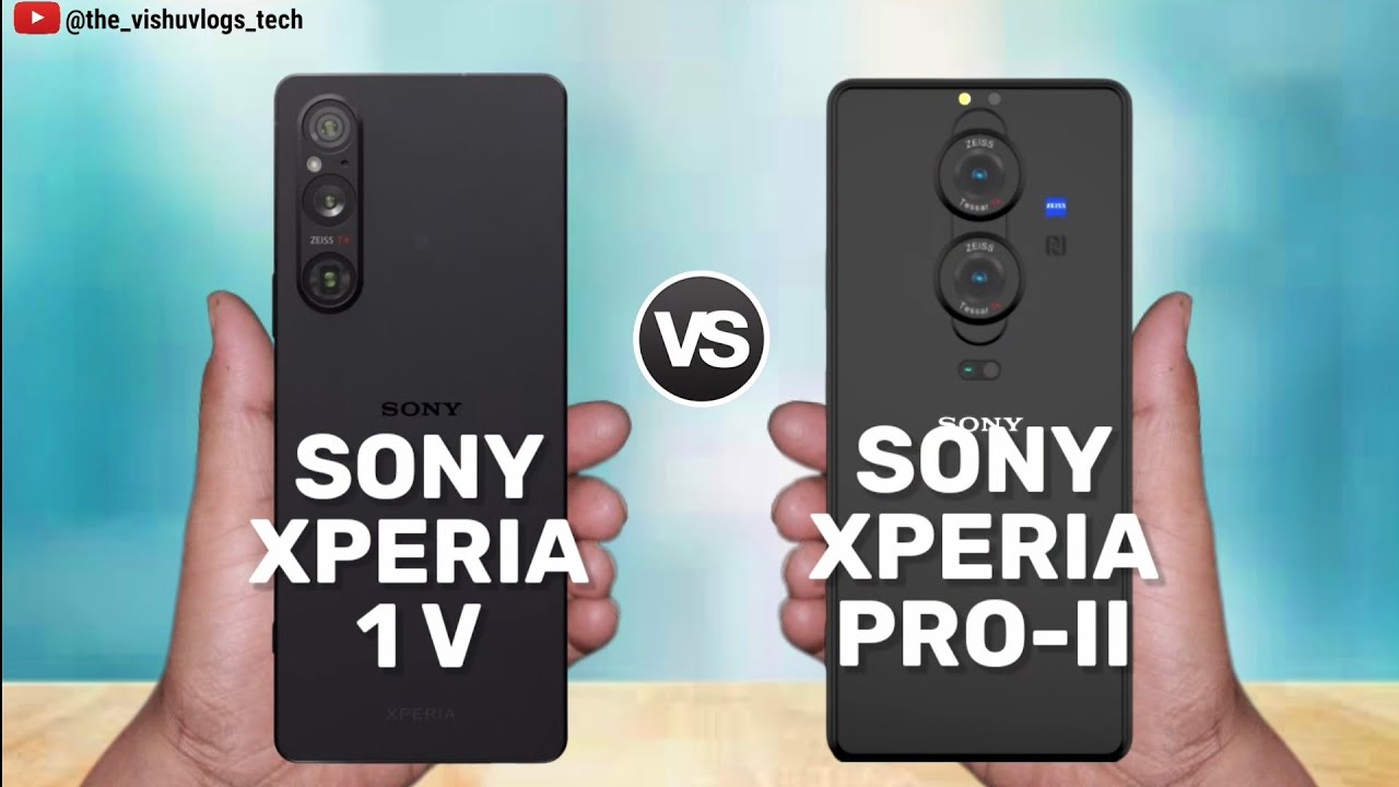 Sony Xperia 1 V vs. Sony Xperia Pro-II || Full Detailed Comparison ...