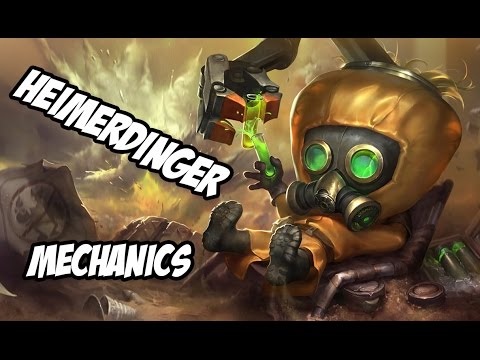 Heimerdinger Mechanics / League of Legends / Gameplay / PT-BR - YouTube