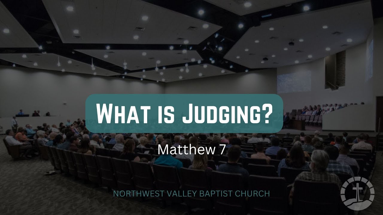 What is Judging - Matthew 7 - YouTube