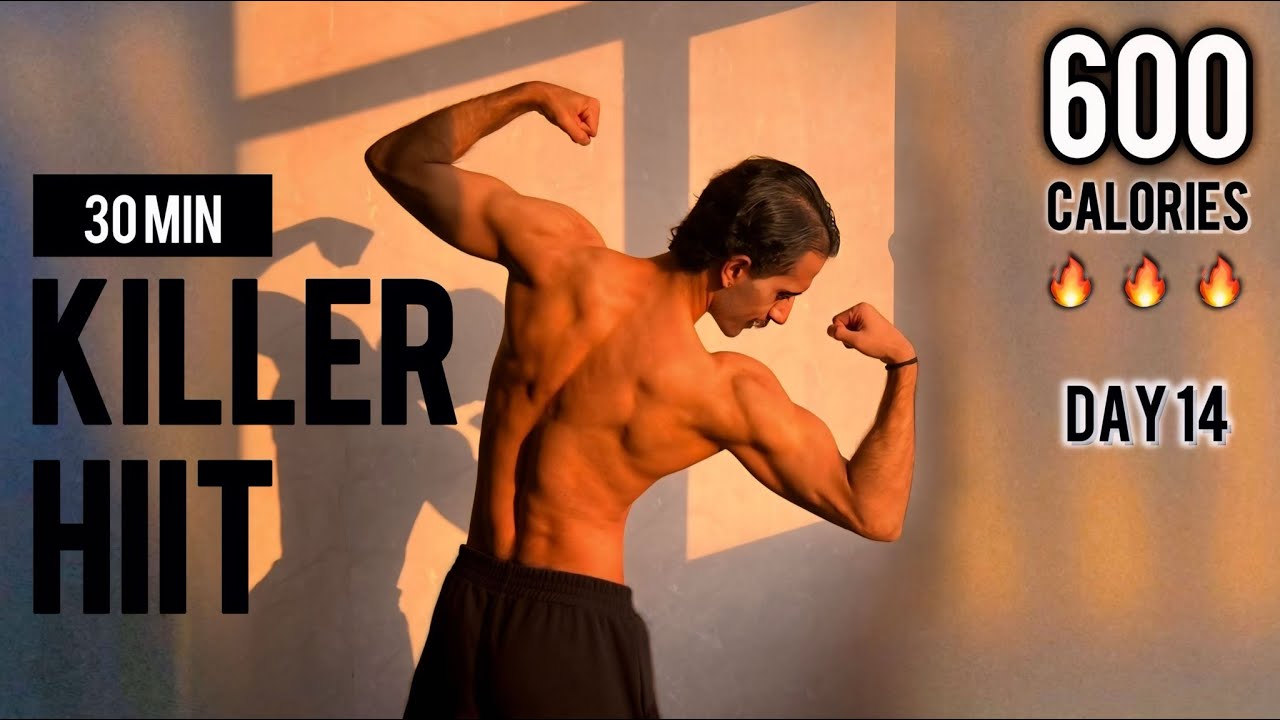 Cardio Workout Day 14🔥 KILLER HIIT WORKOUT FULL BODY | AT HOME FULL ...