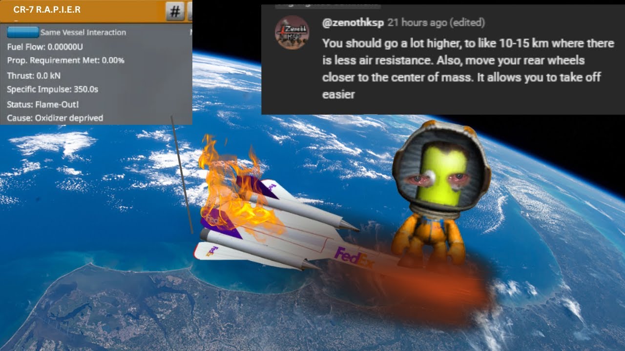 going as fast as possible using your ksp advice (ksp pt2) - YouTube