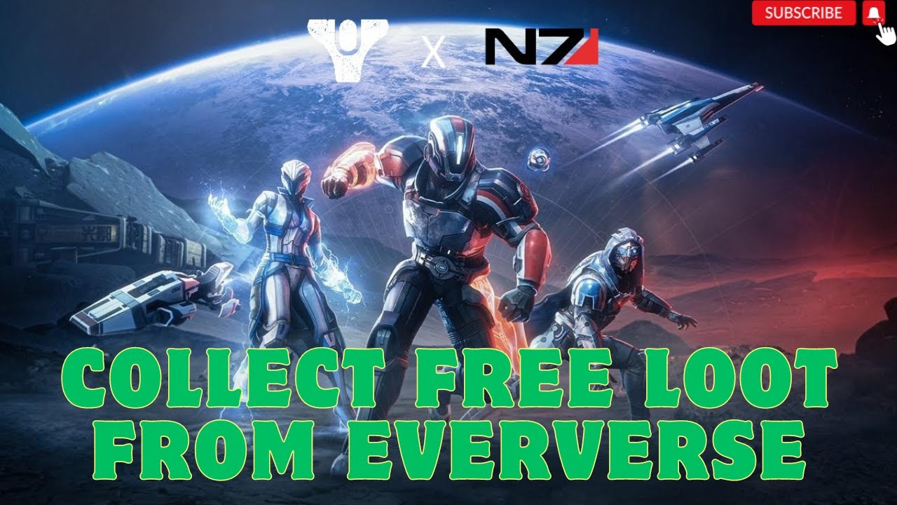 FREE EVERVERSE LOOT | Normandy Crew X Destiny 2 Armor Sets Preview | # ...