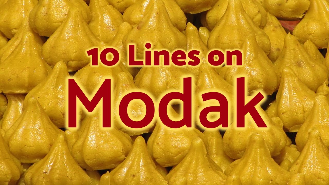 Modak - 10 Lines on Modak | TeachMeYT - YouTube