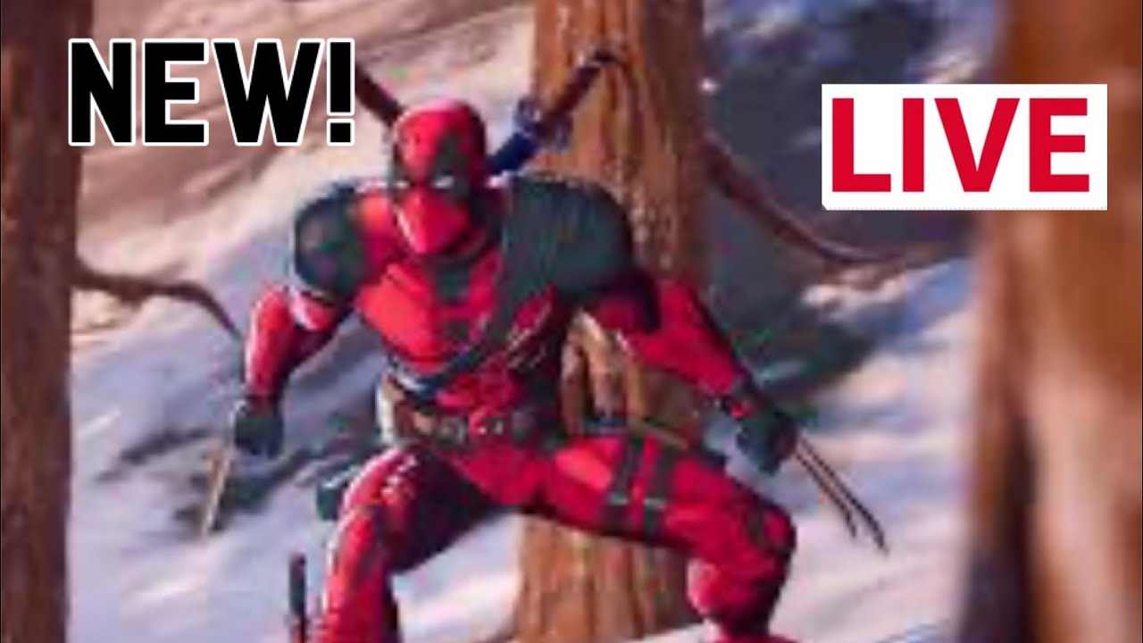 Playing fortnite as NEW Deadpool! - YouTube