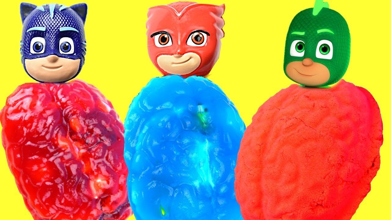 PJ Masks Catboy, Owlette, and Gekko Have Brain Belly! Ultimate ...
