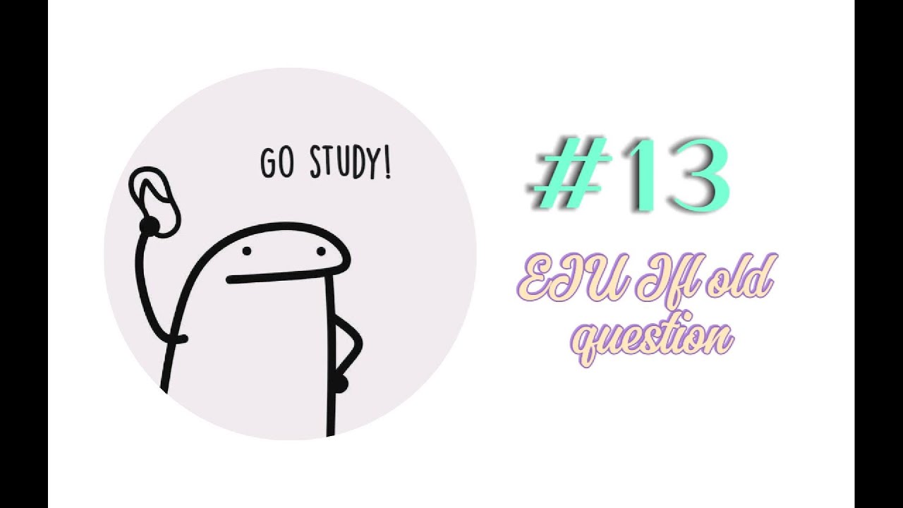 EJU JFL Old Question #13 - YouTube