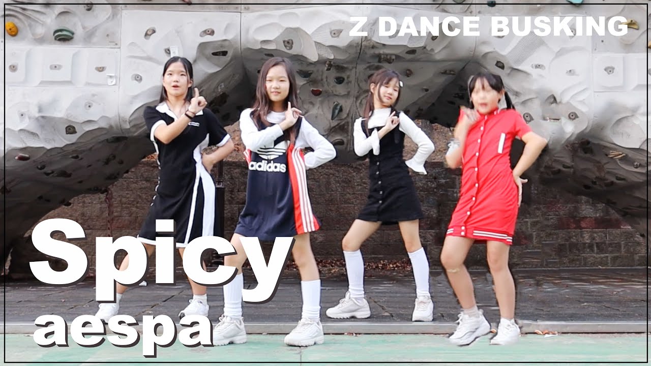[Z DANCE BUSKING] aespa - Spicy - YouTube