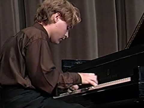 F. Chopin Etude Op. 10 #8 Konstantin Soukhovetski at 2003 Cleveland International Piano Competition