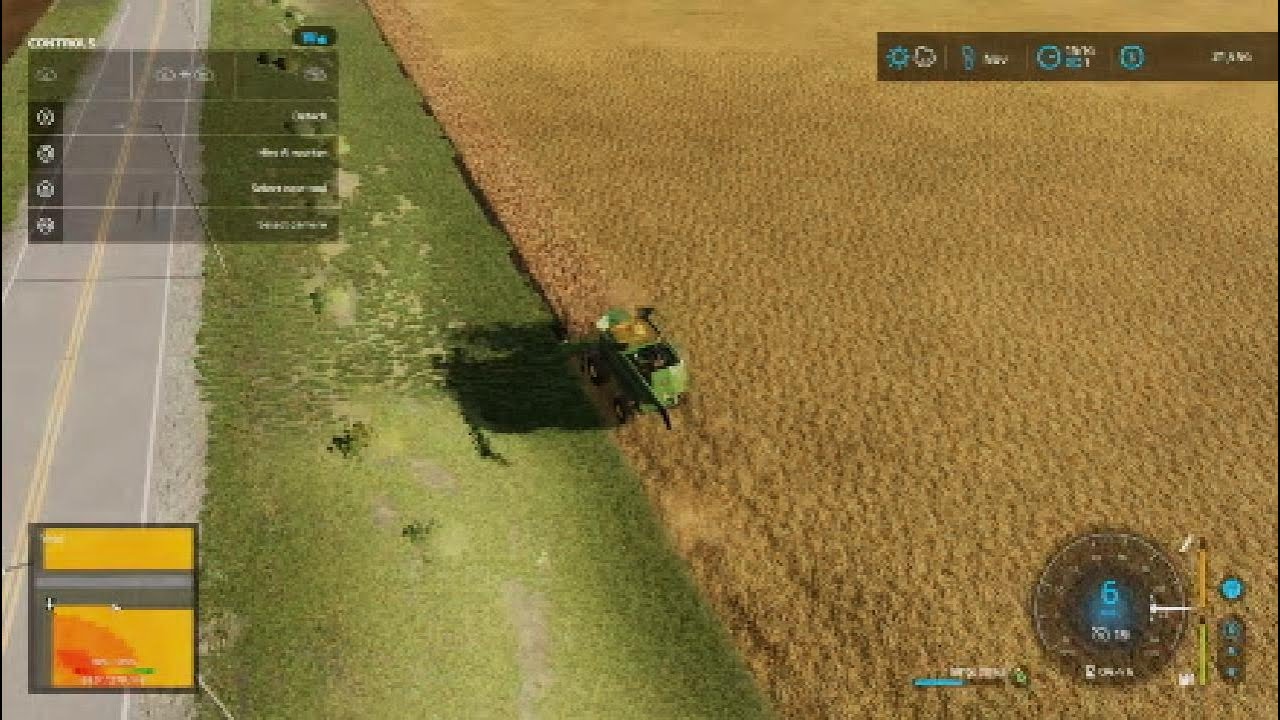 Fs22 finishing corn harvest 🌽and starting tillage - YouTube