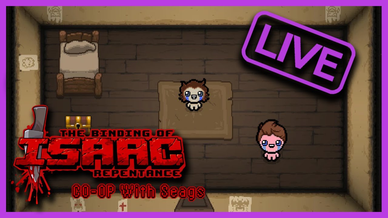 🔴Live! - Isaac Til Saturday Game Night!! | Binding of Isaac w/ @NSeags ...