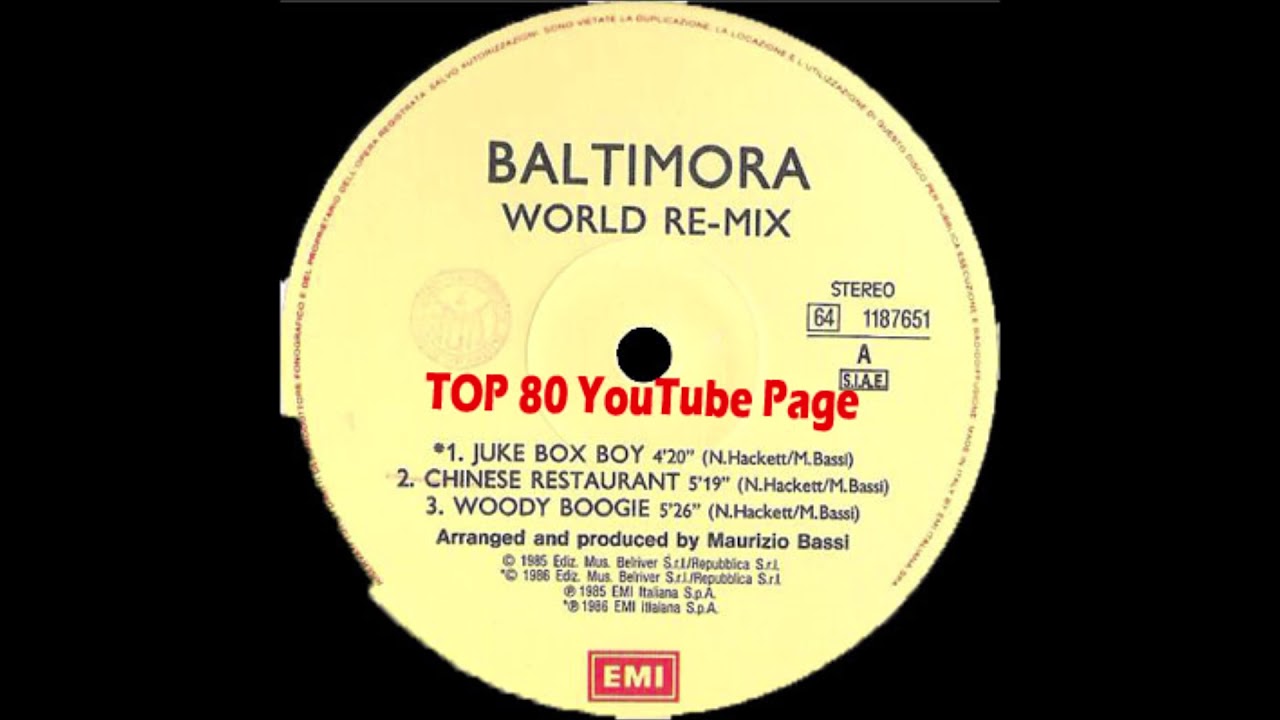 Baltimora - World Re-Mix (Megamix Part 1) - YouTube