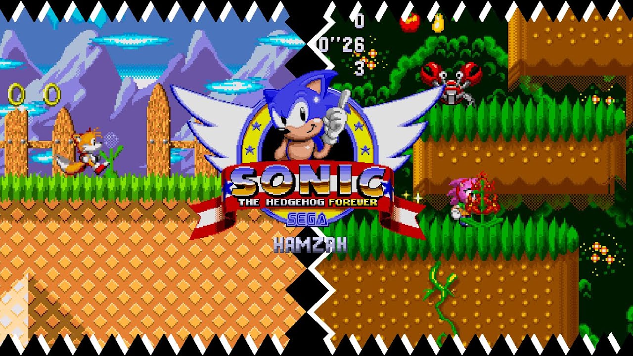 These levels are beautiful in sonic 1🦔S1F Expanded 🦊Sonic Forever mods ...
