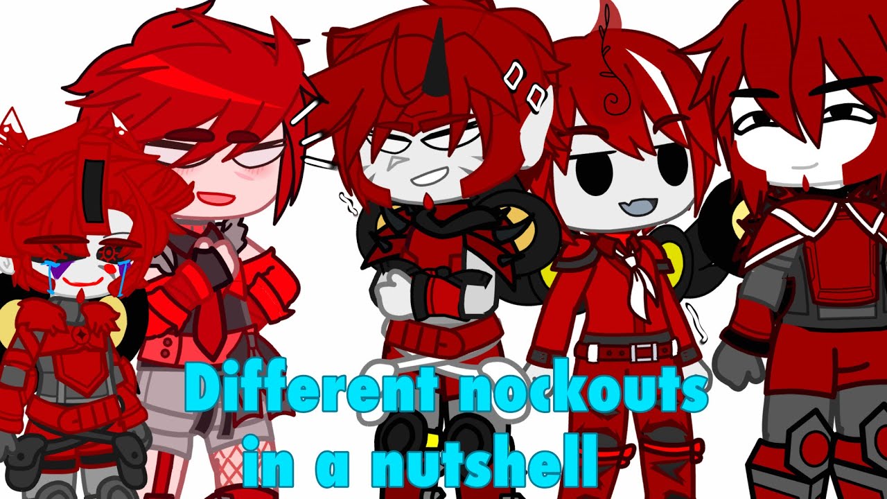 Different nockouts in a nutshell // transformers gacha // FT: breakdown ...