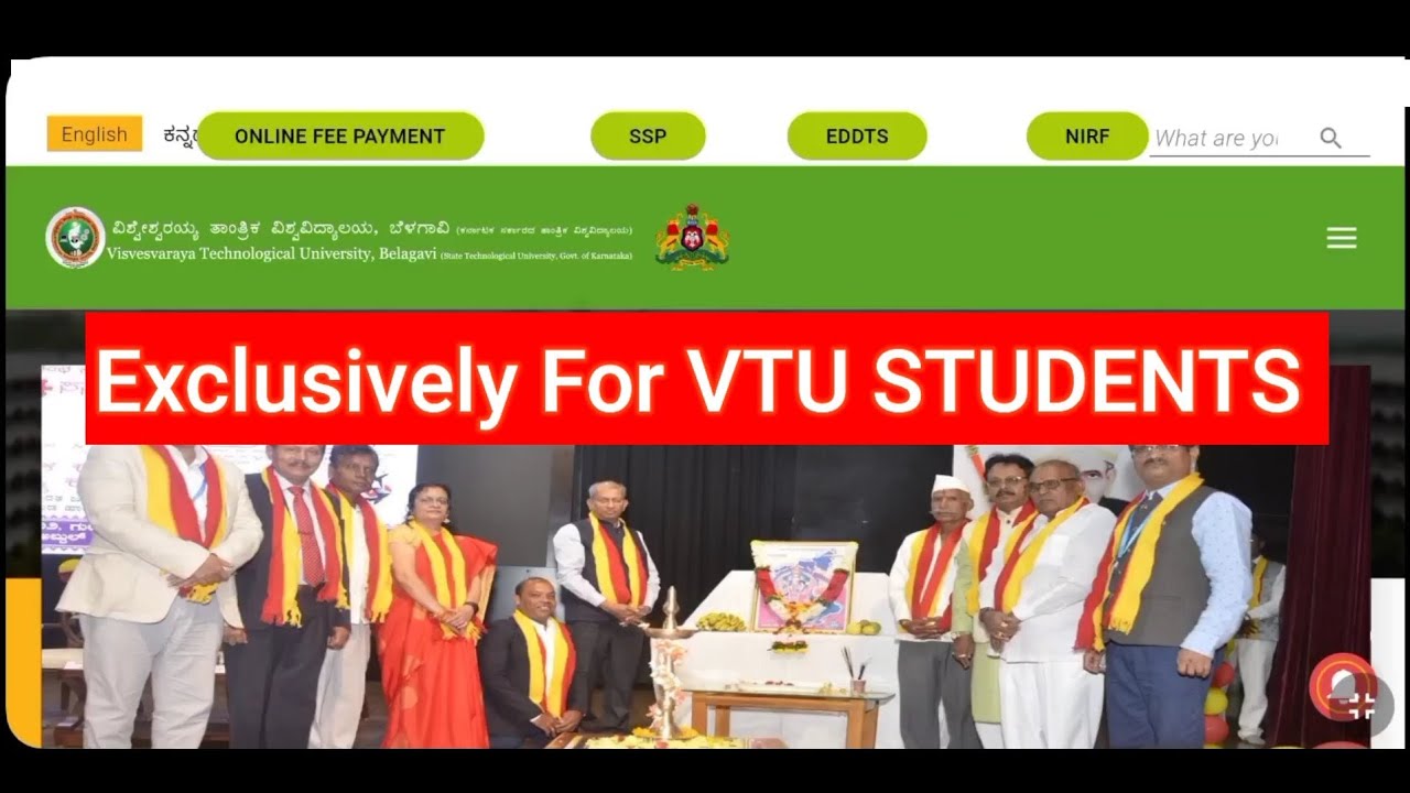 Exclusive For VTU Students...! - YouTube