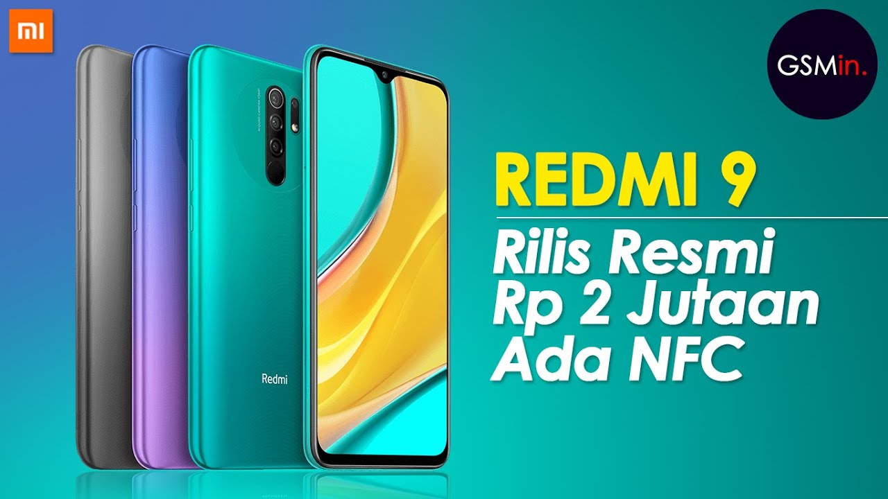 RP 2 JUTAAN ADA NFC | REDMI 9 RESMI MELUNCUR | MASUK RESMI INDONESIA ...