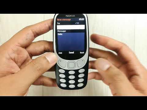 How to send Text Messages to Unlimited Contacts at a Time in Nokia 3310 - YouTube