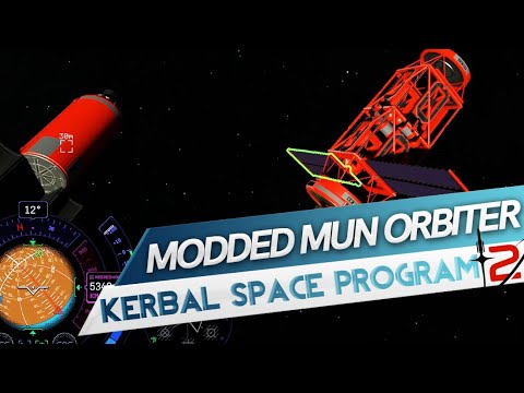 Kerbal Space Program 2 - MODDED Mun Satellit - KSP2 Gameplay - Deutsch ...