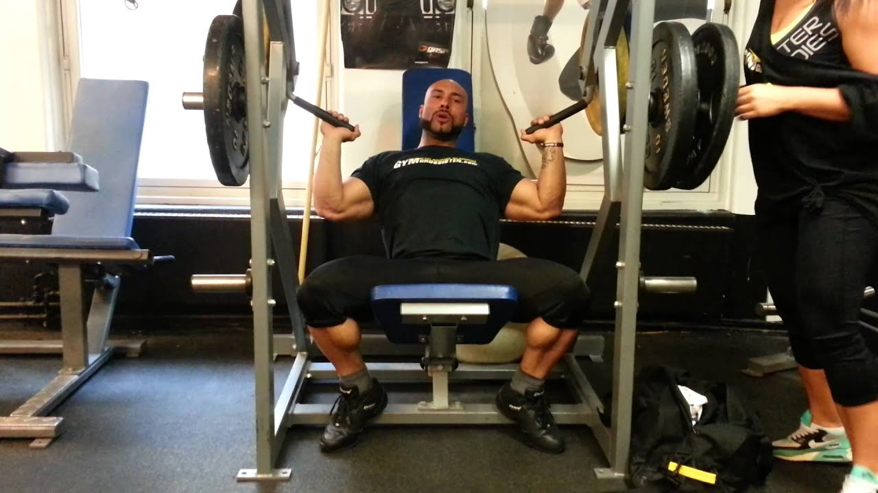 Semi giant set + drop set shoulder press - YouTube